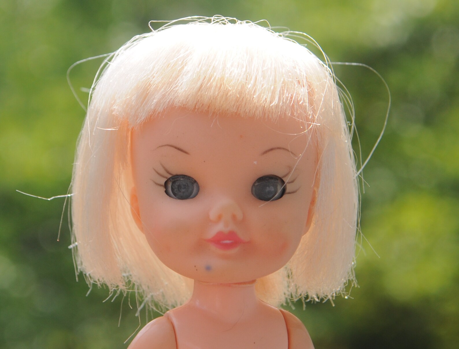 Vintage Unusual Winking Heidi Head on Regular Body OOAK - Etsy