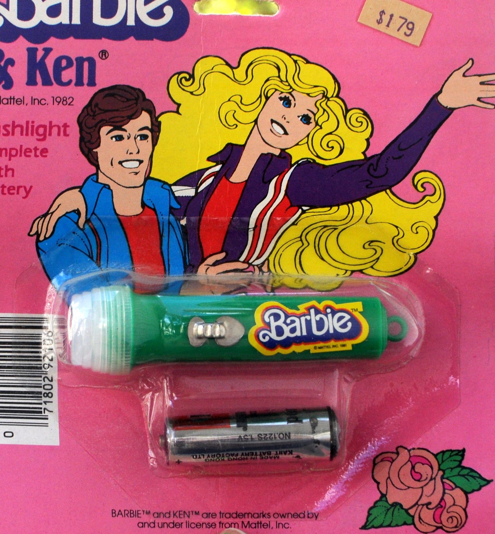 Vintage Barbie & Ken Flashlight by Larami Corp. - Extremely Rare - Mint ...