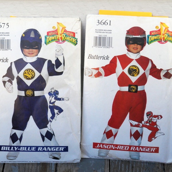 Power Ranger Blue Costume - Etsy