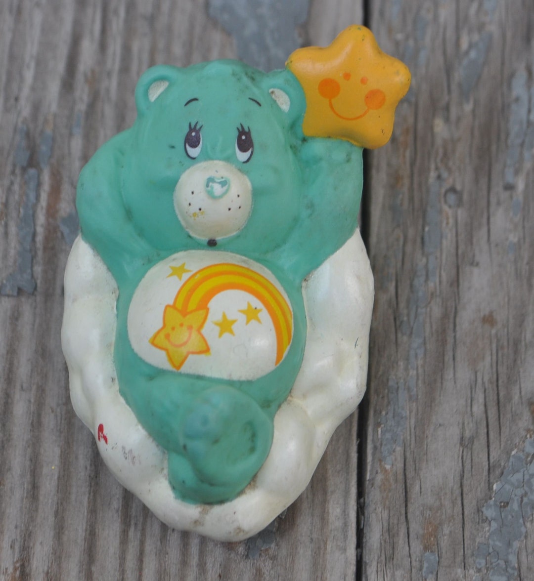Care Bears PVC Miniature - Wish Bear - No. 3 / No. 9 - "wishing on a ...