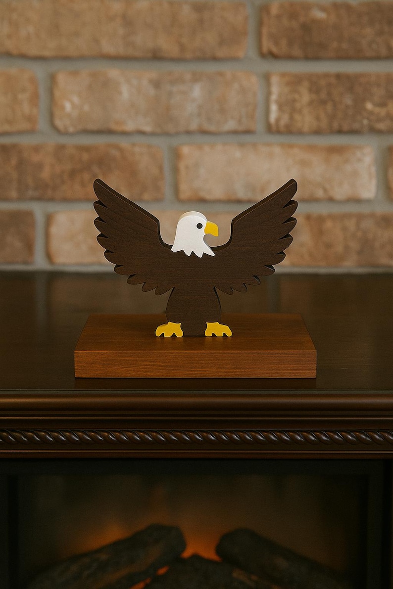 DIY Wooden Eagle Patterns: Scroll Saw Woodworking Project (PDF Download ...