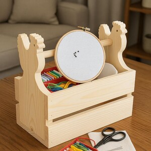 Crafty Chicken Caddy DIY Plans and Guide-pdf Download, Woodworking ...