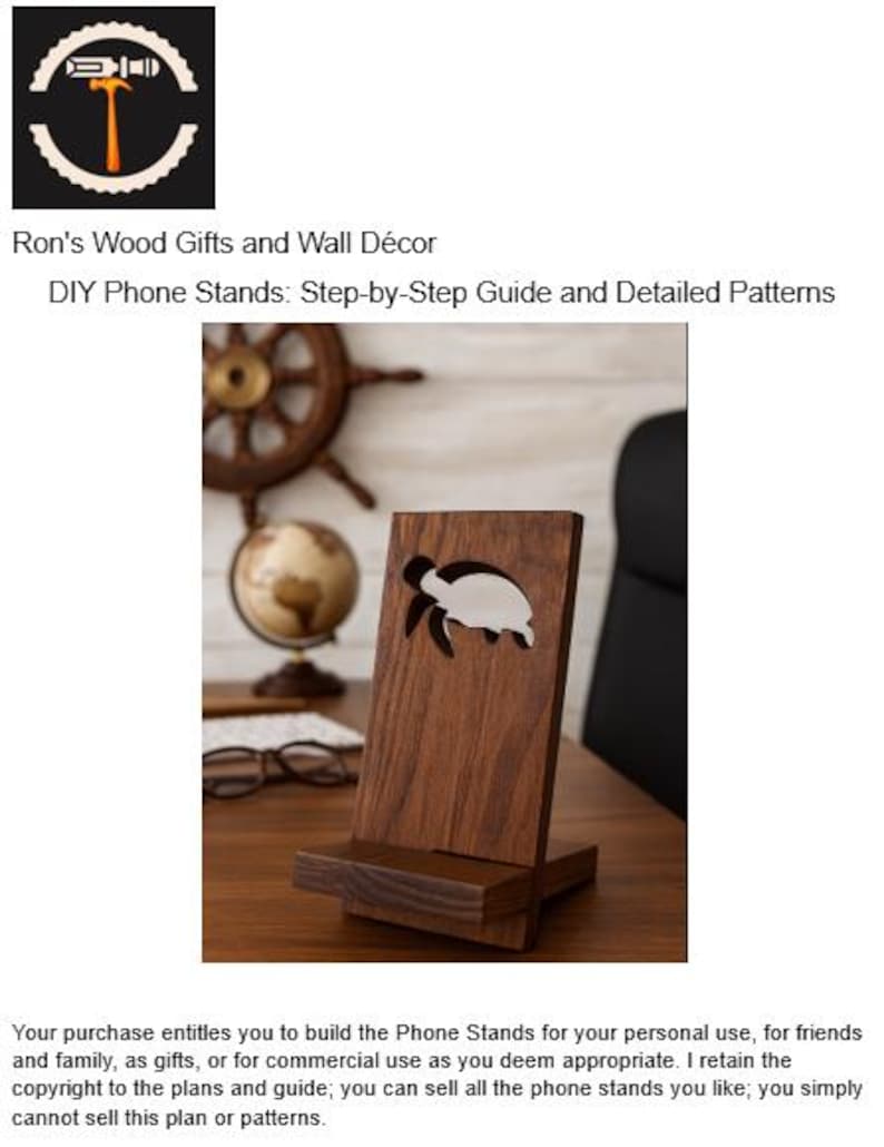 Creative Phone Stand Fun Pack-diy Guide and Patterns, Instant Download ...