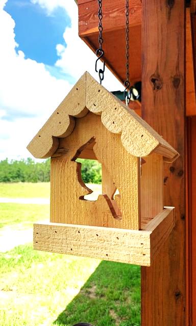 Cardinal Bird Feeder Plans, DIY Cedar Woodworking Guide (PDF Download ...