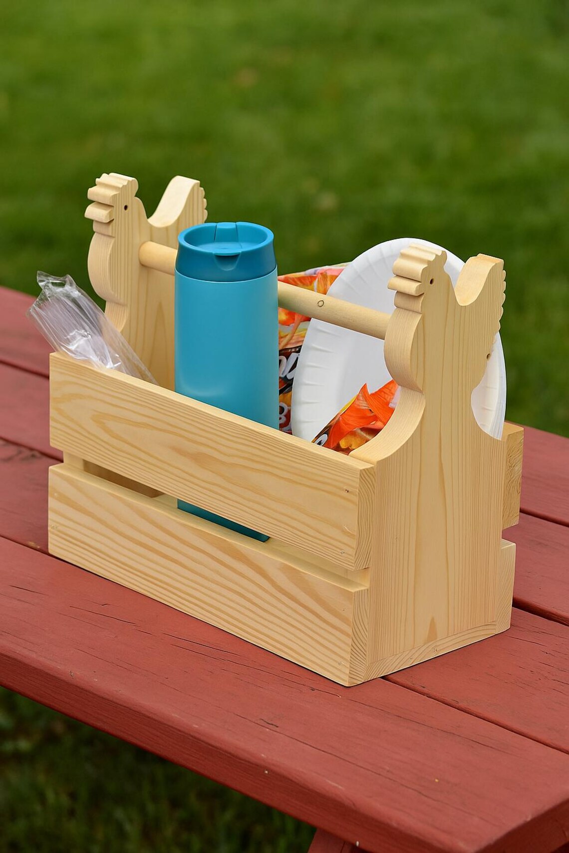 Crafty Chicken Caddy DIY Plans and Guide-pdf Download, Woodworking ...