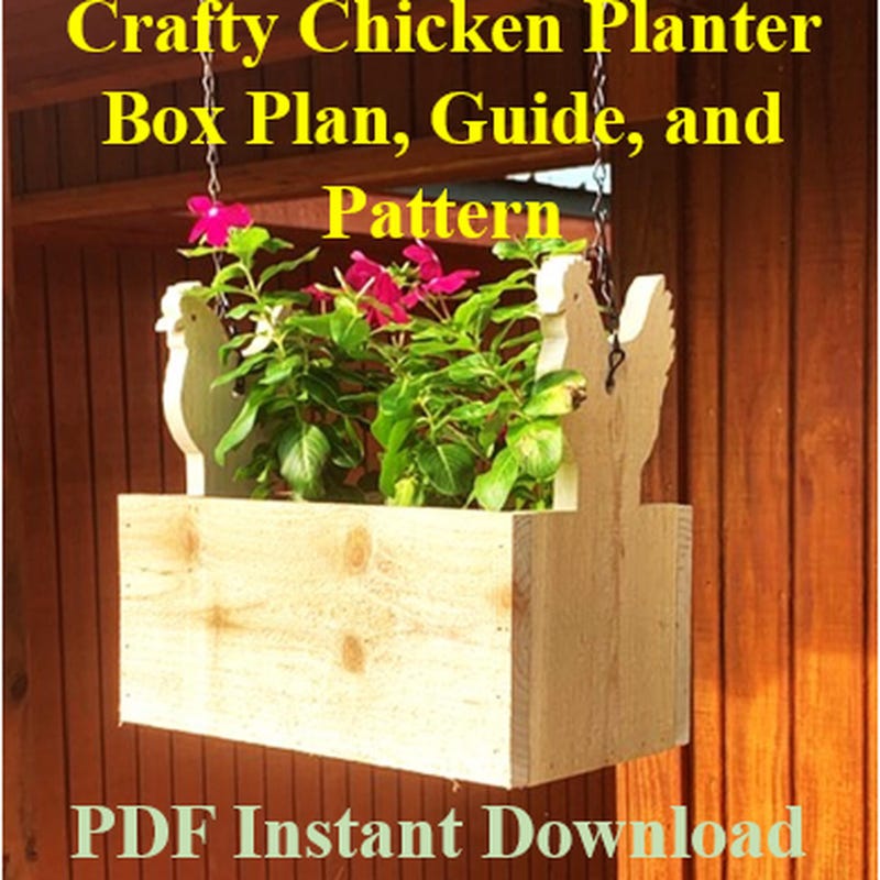 Chicken Planter Pot - Etsy