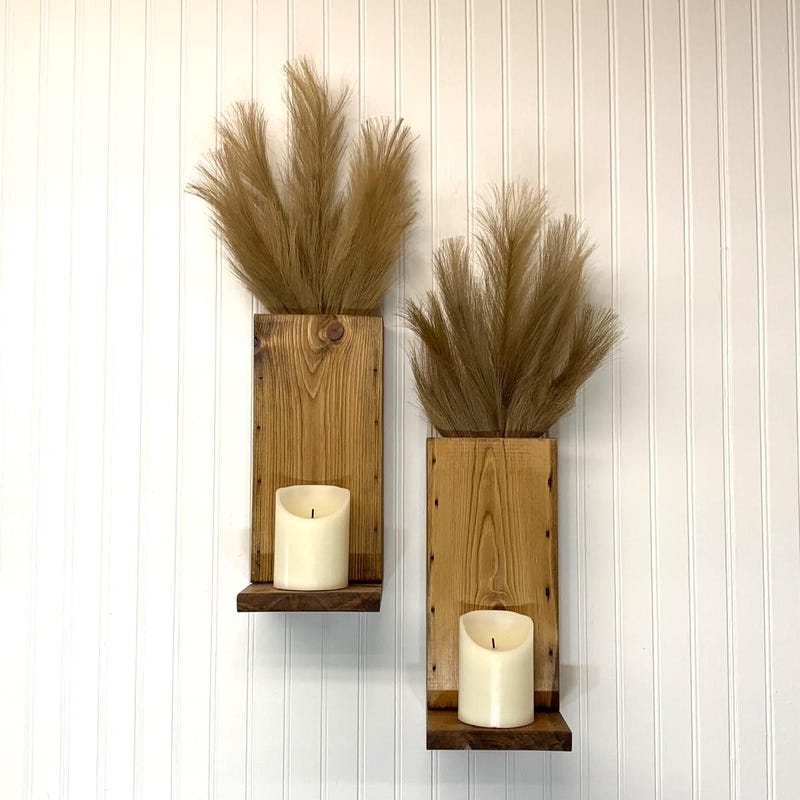 Rustic Wall Sconce - Etsy