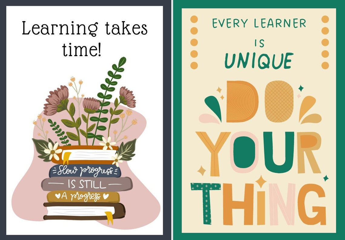 Motivational Quotes for the Classroom - Etsy