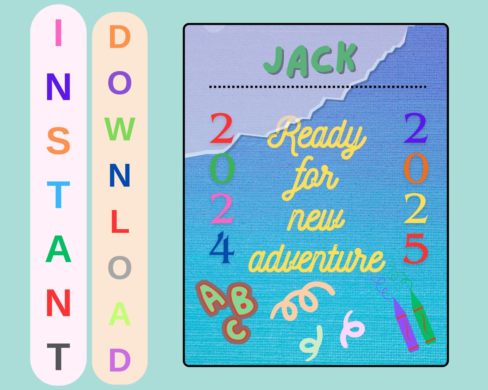 Printable School Pages, Back to School Activity Pages, First Day of ...