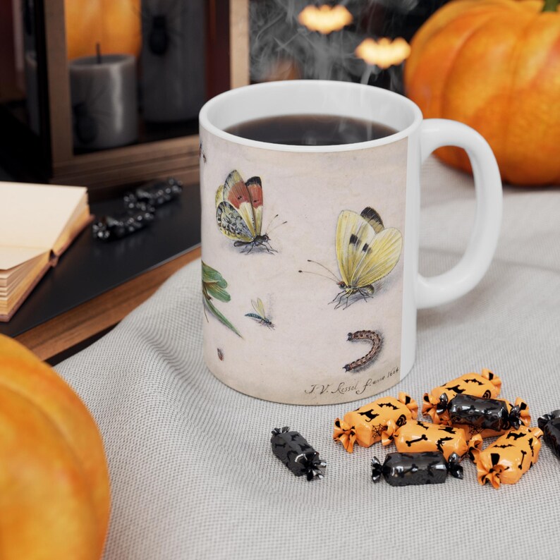 Mugs, Insect Design, Jan Van Kessel De Woude, Gifts for Cute Bug Lovers ...