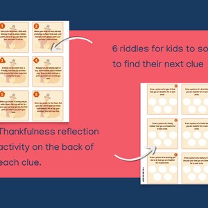 Thanksgiving Scavenger Hunt for Kids, Riddles & Word Scramble (printable) - Etsy