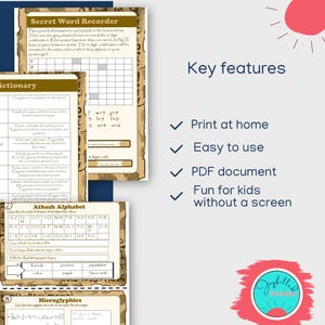 Escape Room for Kids- Egypt Themed Escape Room - Printable Party Games ...