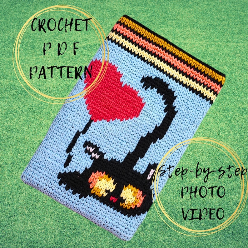 Tapestry Crochet Tablet Sleeve Pattern, Crochet Tablet Case/cover With ...