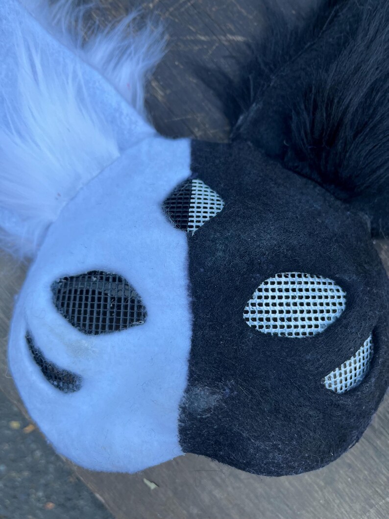 Ying and Yang Therian Mask - Etsy