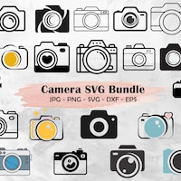 Outline Camera Svg, Vintage Camera Svg, Svg File Download, Dxf, Eps ...