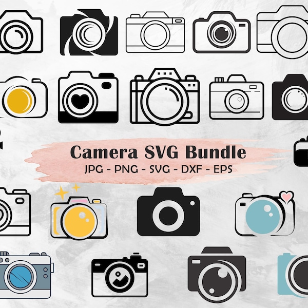 Camera Svg - Etsy