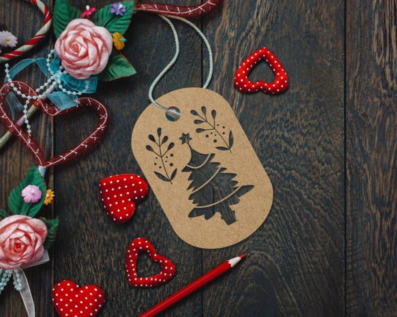 Christmas Tag Svg, Christmas Gift Tag Svg Bundle, Christmas Gift Label ...