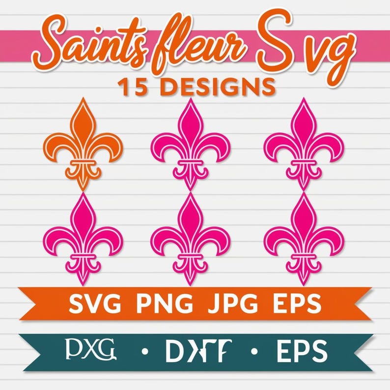 Saints Fleur Svg, Saints Fleur Png, Saints Png, Saints Shirt Svg ...