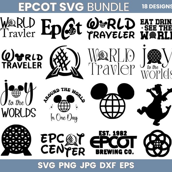 Epcot Svg - Etsy