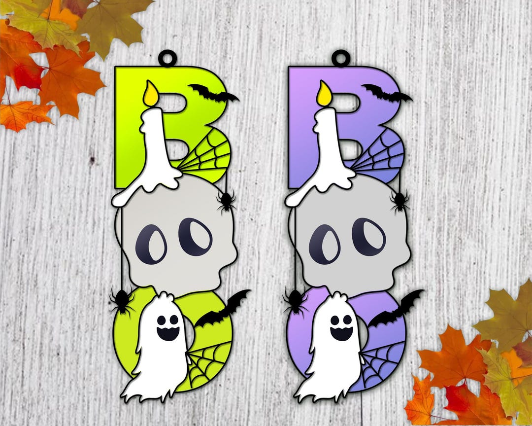 Ghost Boo Sign, Boo Door Hanger, Halloween, Ghost Boo Sign Laser Cut ...