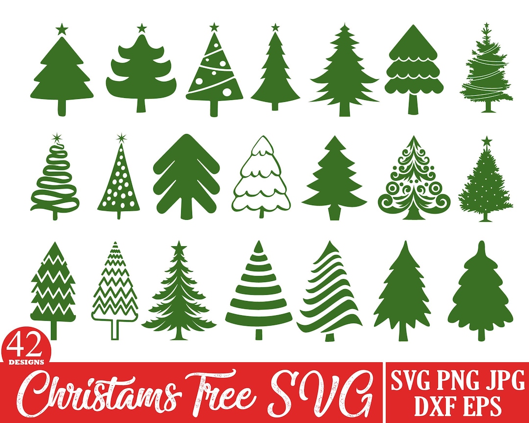 Christmas Tree Svg Bundle, Christmas Svg, Christmas Tree Svg, Christmas ...