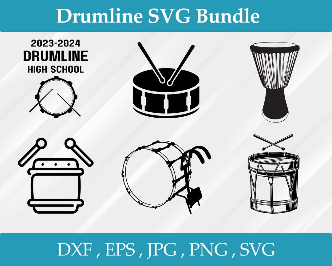 Marching Band SVG, Drumline SVG, Drum Major SVG, Snare Drum Svg, Band ...