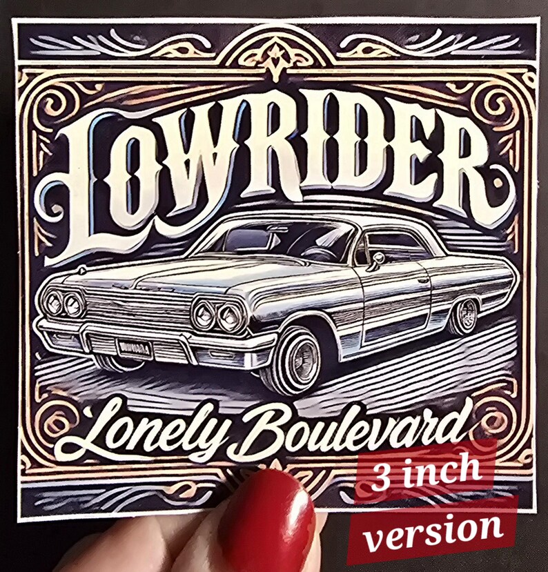 Lowrider Lonely Boulevard Sticker / Decal - Etsy
