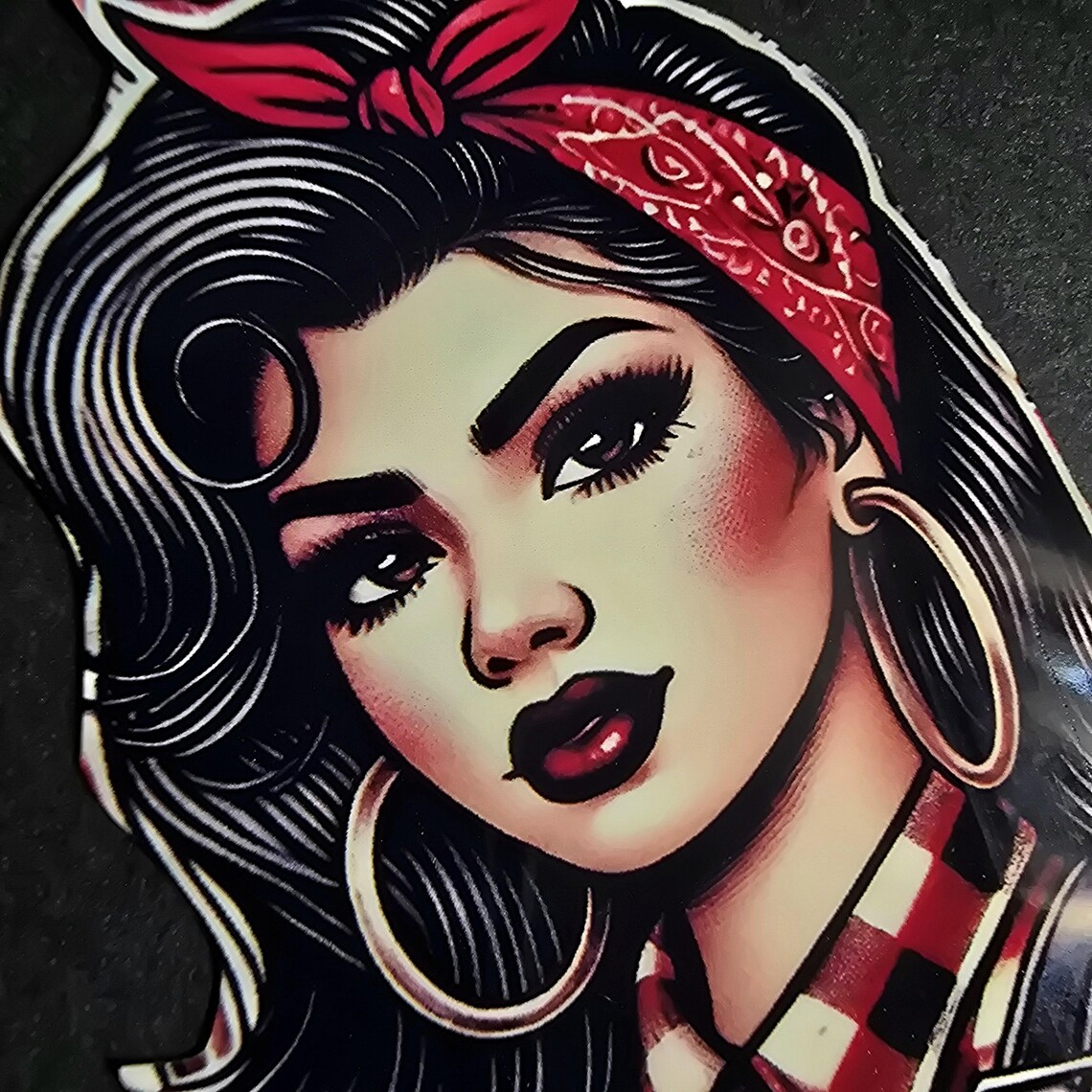 Chola Sticker, Lil Homegirl, Chicana - Etsy