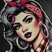Chola Sticker, Lil Homegirl, Chicana - Etsy
