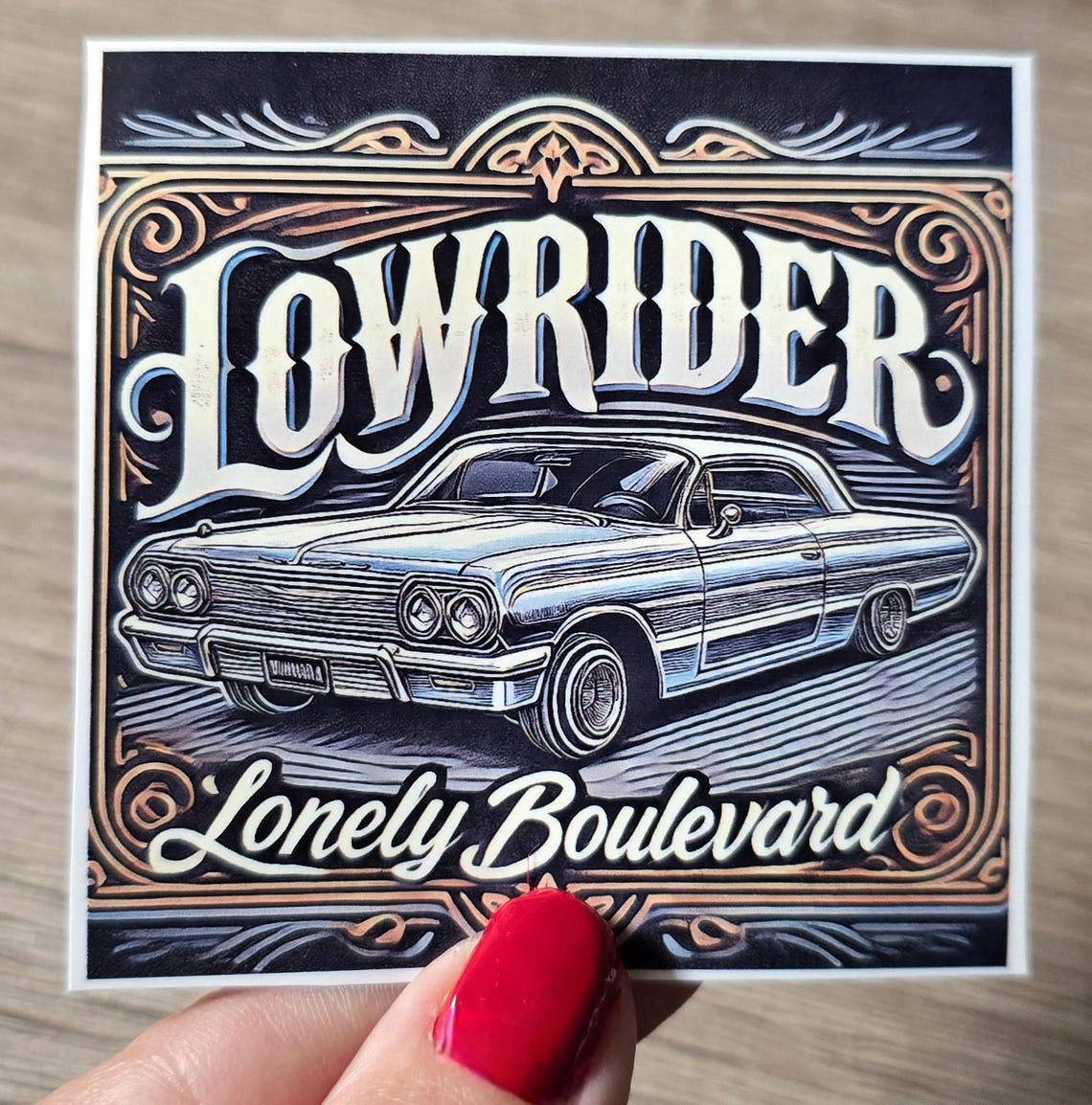Lowrider Lonely Boulevard Sticker / Decal - Etsy