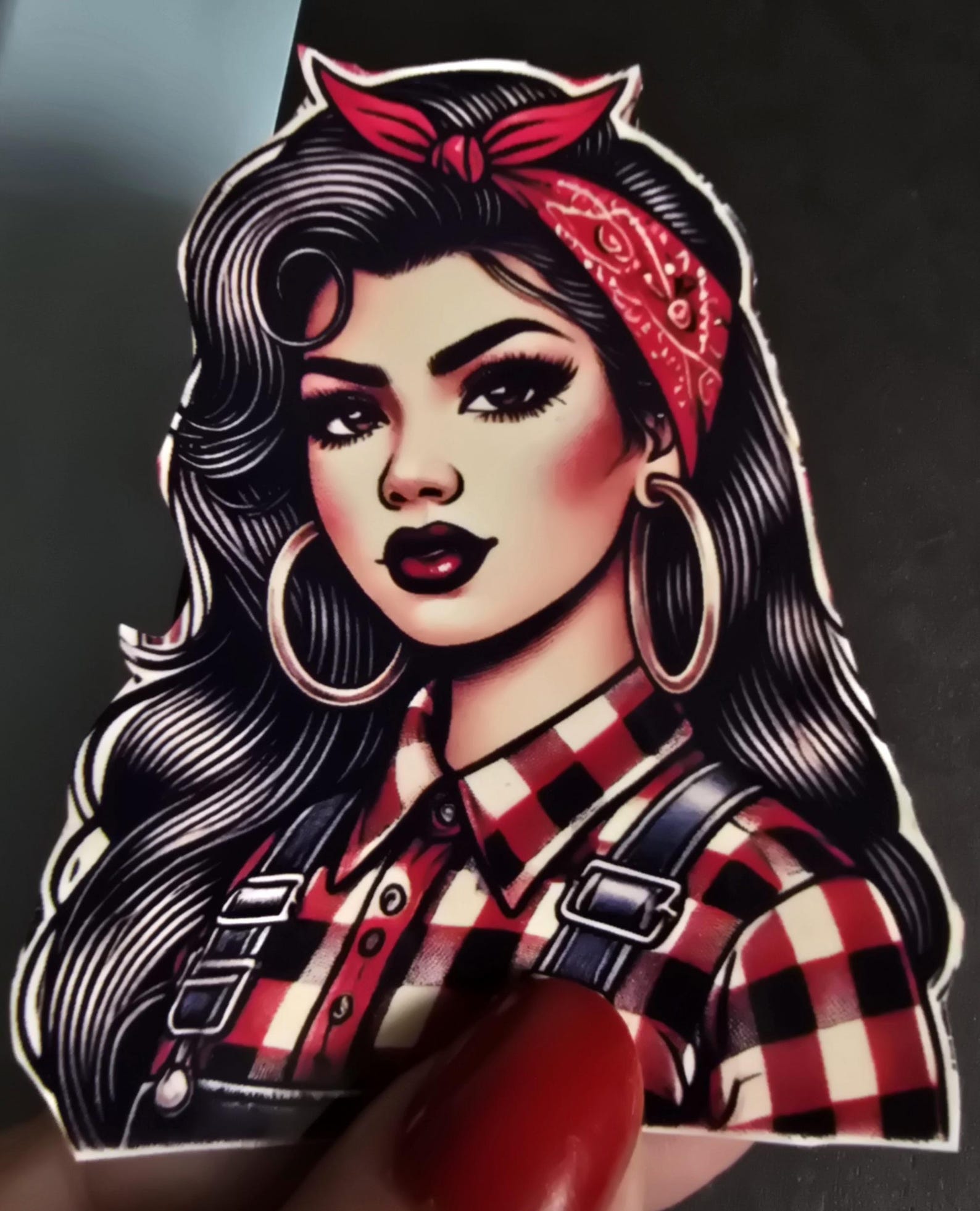 Chola Sticker, Lil Homegirl, Chicana - Etsy