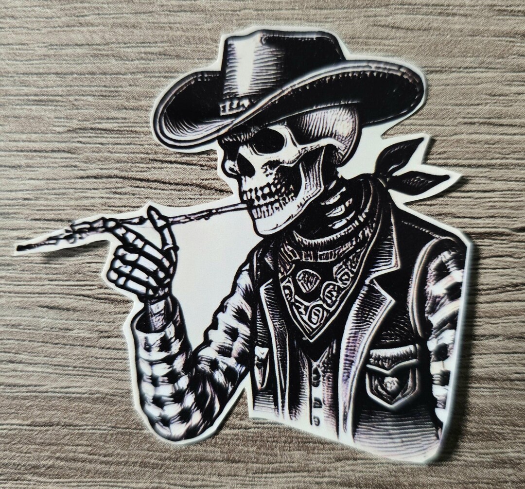 Smokey Bones Sticker / Decal - Etsy