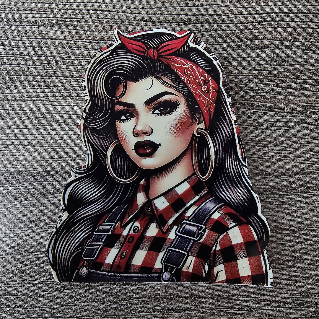 Chola Sticker, Lil Homegirl, Chicana - Etsy