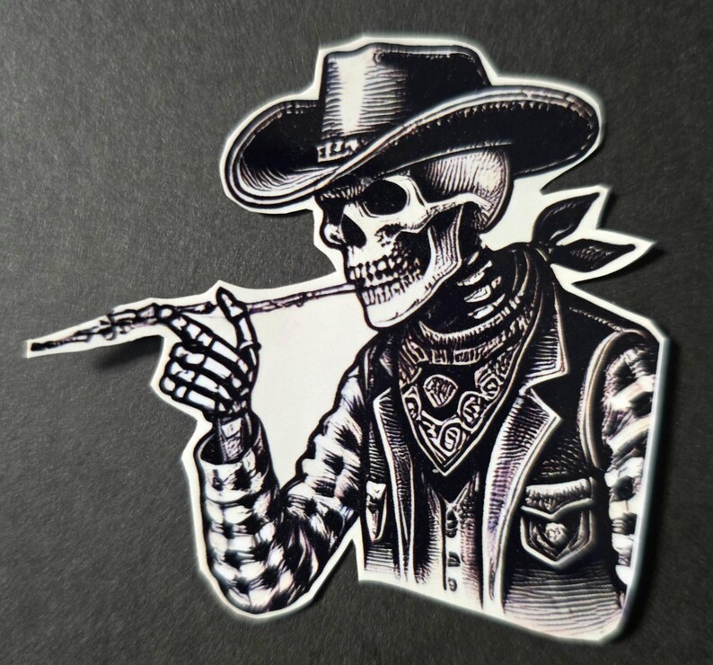 Smokey Bones Sticker / Decal - Etsy