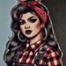 Chola Sticker, Lil Homegirl, Chicana - Etsy