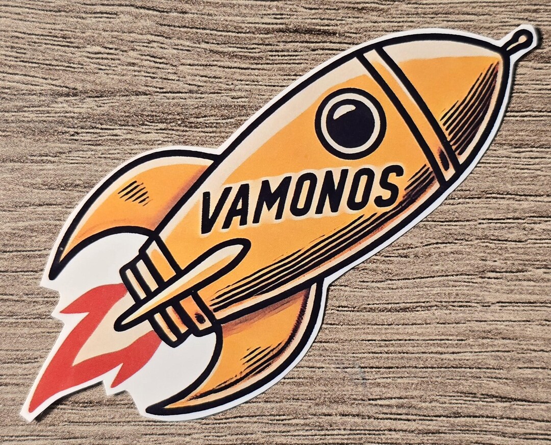 Vamonos Rocket (let's Go!) - Sticker / Decal - Etsy
