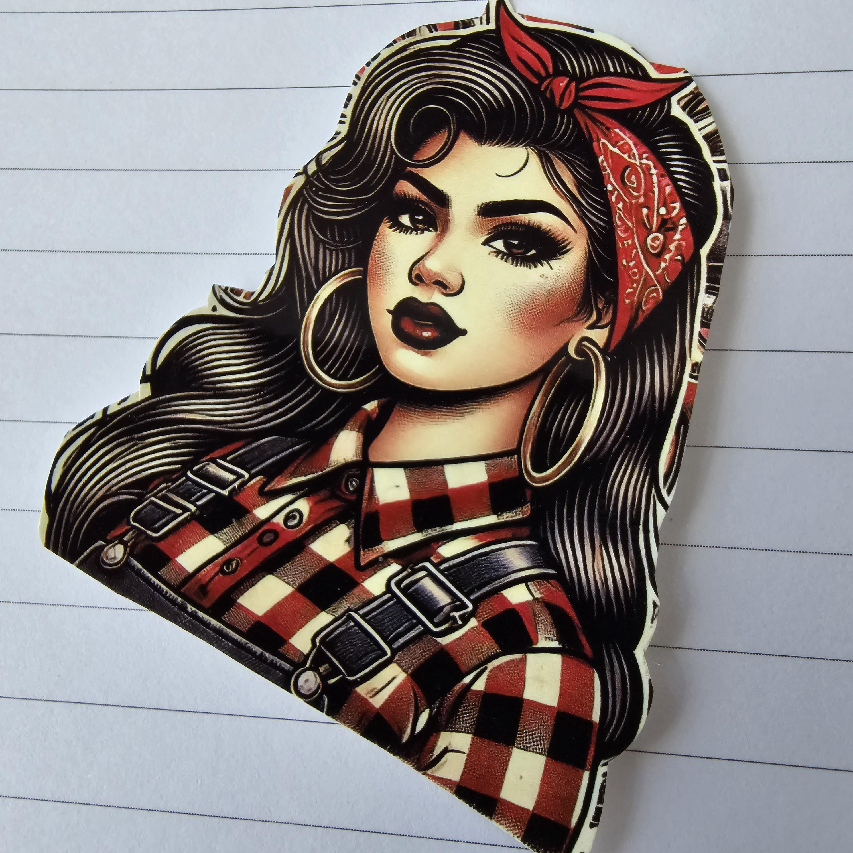 Chola Sticker, Lil Homegirl, Chicana - Etsy