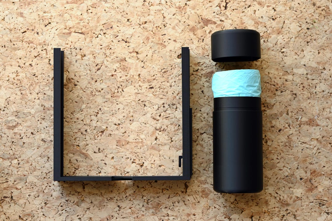 Easy to Reload Food Waste Bin. Perfect Bin for Kitchen or Small Spaces ...