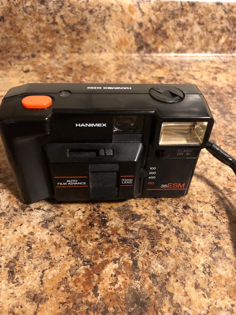 Vintage Hanimex 35 ESM Autofocus Point and Shoot Automatic 35mm Film ...