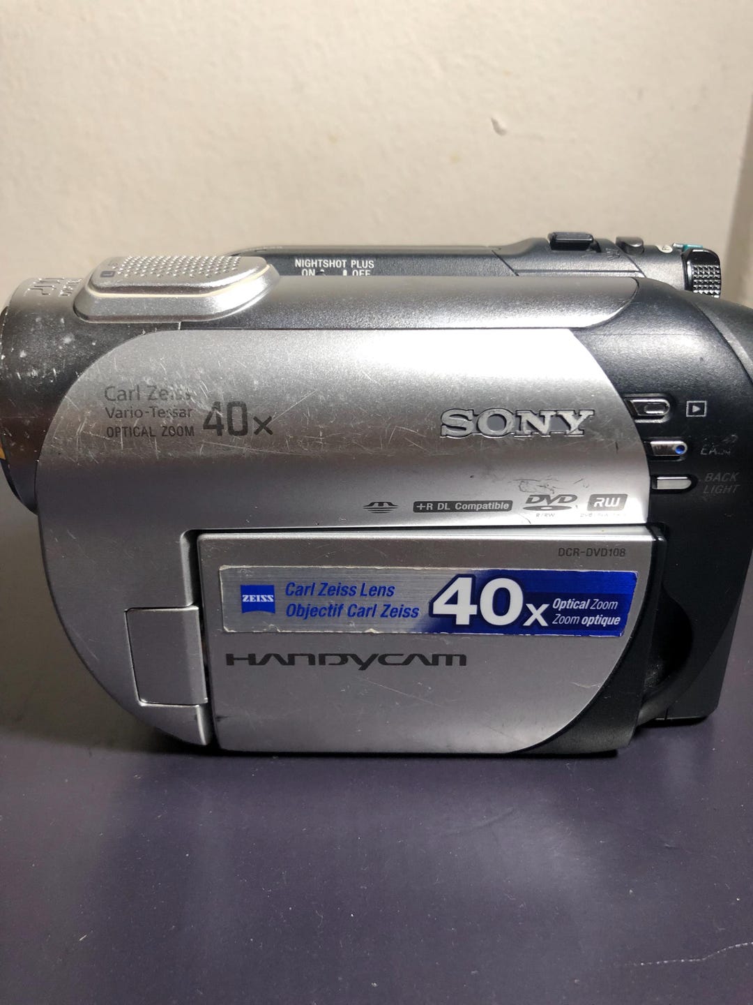Sony DCR-DVD108 DVD Handycam Camcorder With 40x Optical Zoom - Etsy