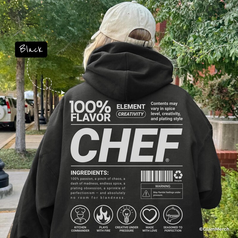 Chef Shirts and Hoodies - Etsy