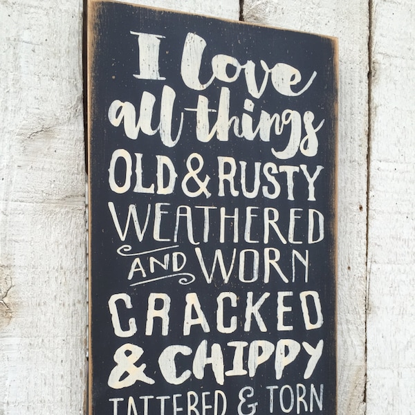 Old Wood Sign - Etsy