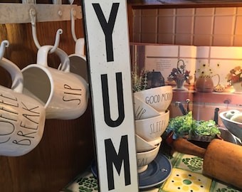 Vertical Kitchen Sign - Etsy