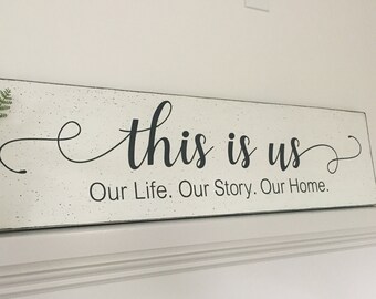 Our Story Sign - Etsy