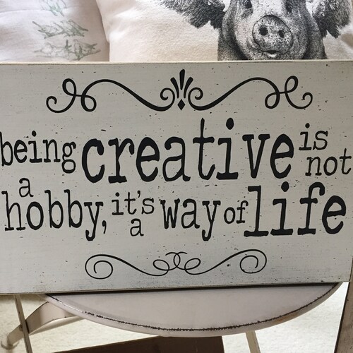 Create Sign Crafter Art Print Crafter Gift for Crafters | Etsy