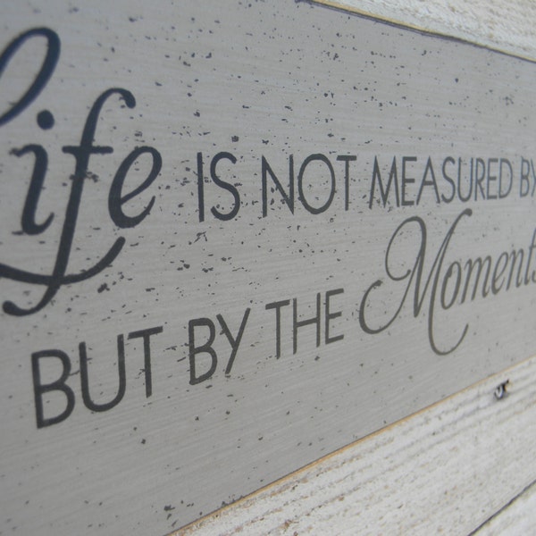 Life is Not Measured - Etsy