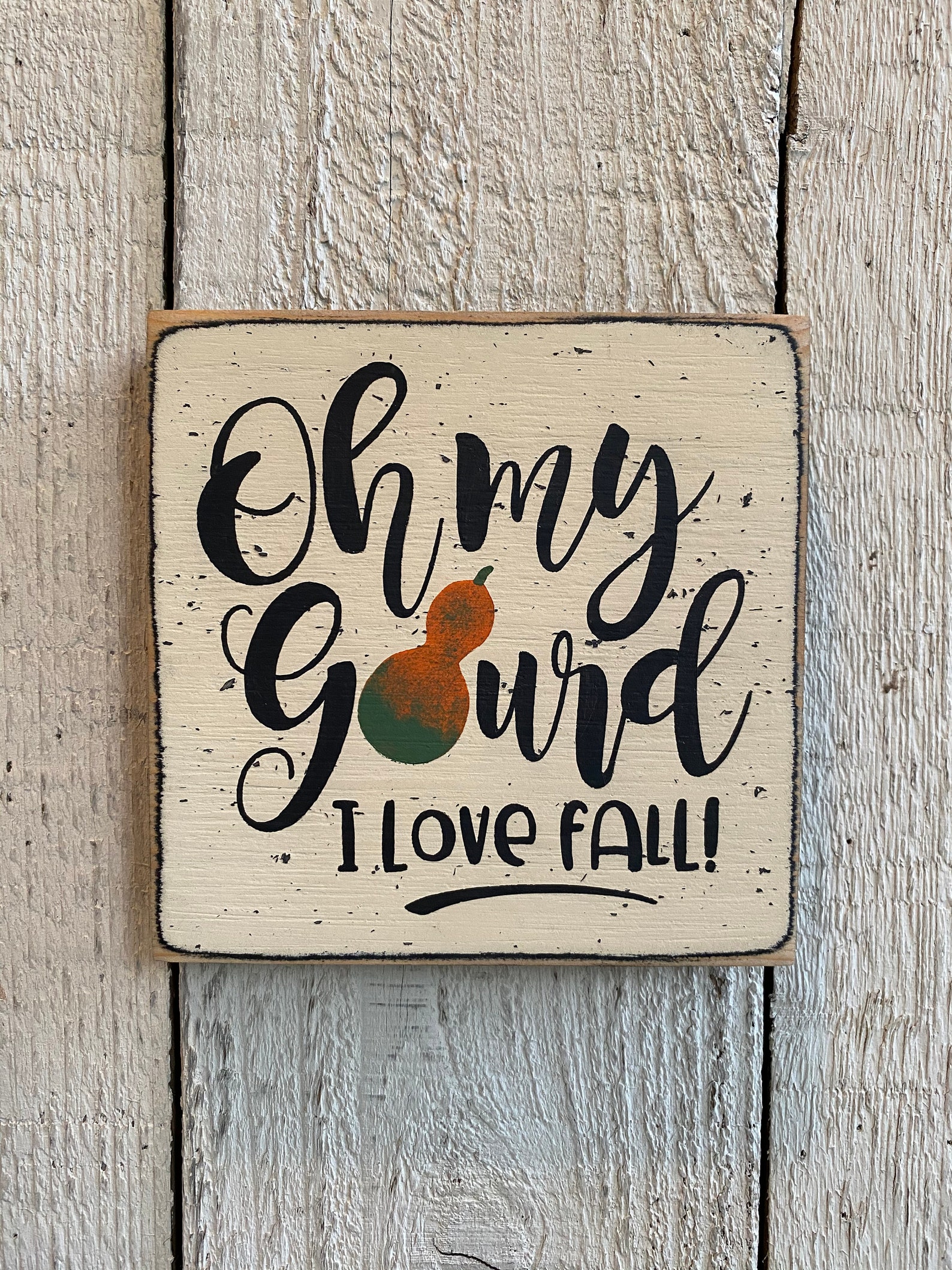 Mini Fall Signs Fall Decoration Tiered Tray Sign Small - Etsy