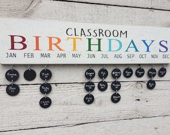Classroom Birthday Board - Etsy