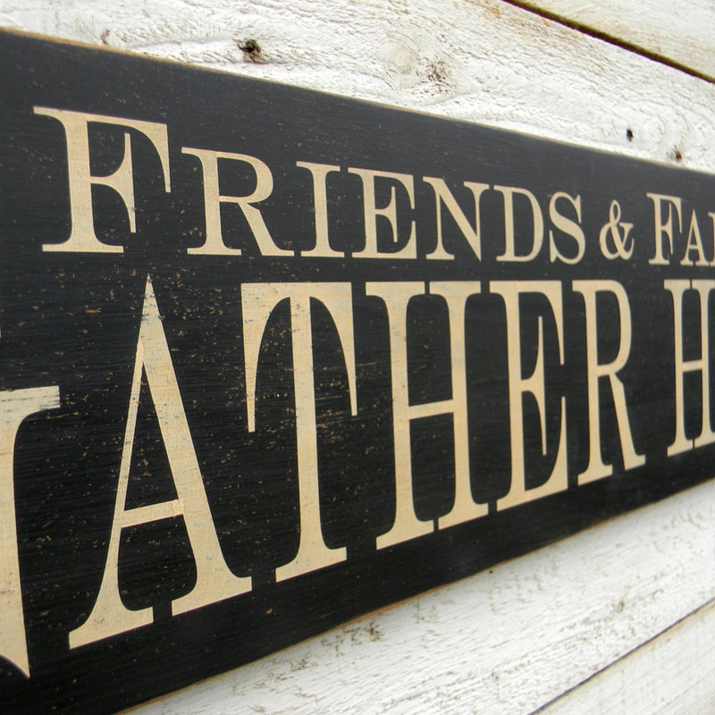 Large Family Sign - Etsy