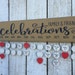 Family and Friends Celebrations Sign Family Birthday Board - Etsy